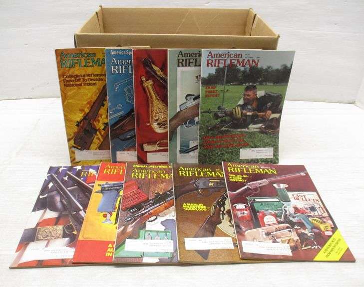 Over (85) 1970s and 1980s American Rifleman magazines - Albrecht ...