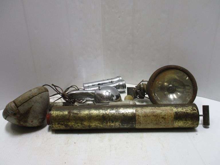 Older GM spotlight, handheld, no cracks in glass; Headlight; 1920’s ...