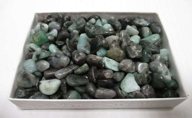 Polished emerald collection - Albrecht Auction Service