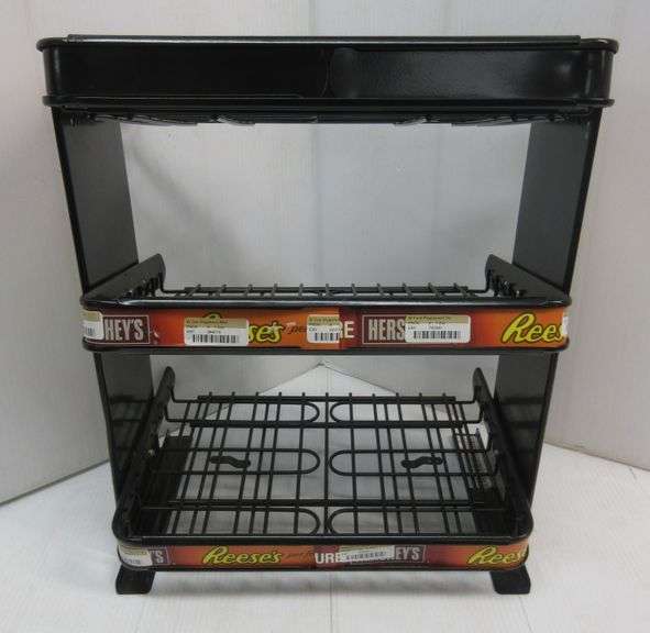 Hershey/Reeses three-tier counter display rack, 14”W x 9”D x 16”H ...