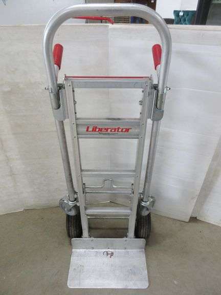 Aluminum hand truck or fold down dolly, USA made by Liberator, 1,000 lb ...