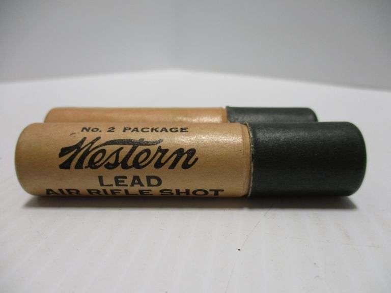 (4) Vintage BB’s Western Lead air rifle shot Western Cartridge Co ...