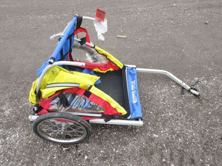 Master Cycle pull behind bike seat, 30"W x 48"L, used - Albrecht ...