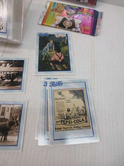 Over (100) Collectible cards, including: 9- Pepsi-Cola cards, 8 ...
