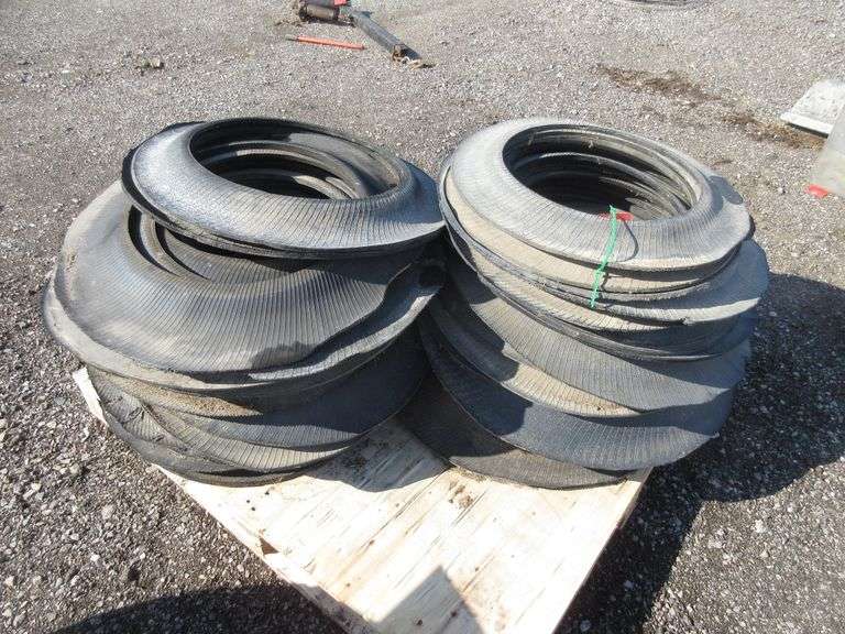 (60) Silage pit tire rings, as is - Albrecht Auction Service