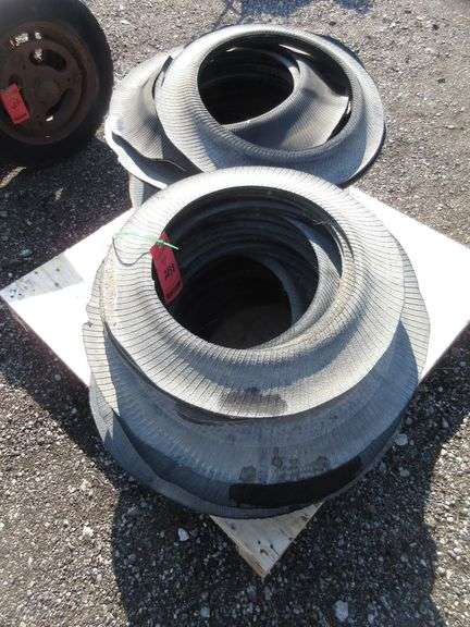 (60) Silage pit tire rings, as is - Albrecht Auction Service
