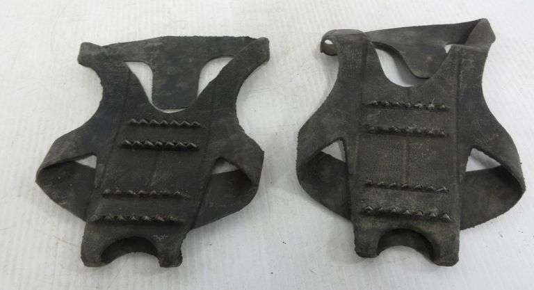 Pair of ice creepers, large - Albrecht Auction Service