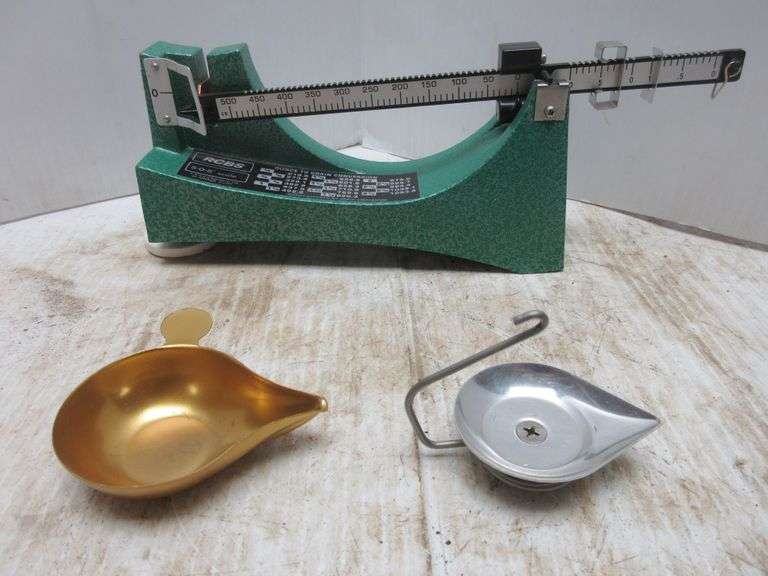 RCBS 505 Reloading powder measure scales - Albrecht Auction Service