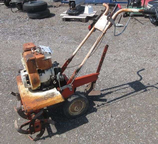 Briggs front tine rototiller, 5 HP, 21" x 33" x 28" - Albrecht Auction ...