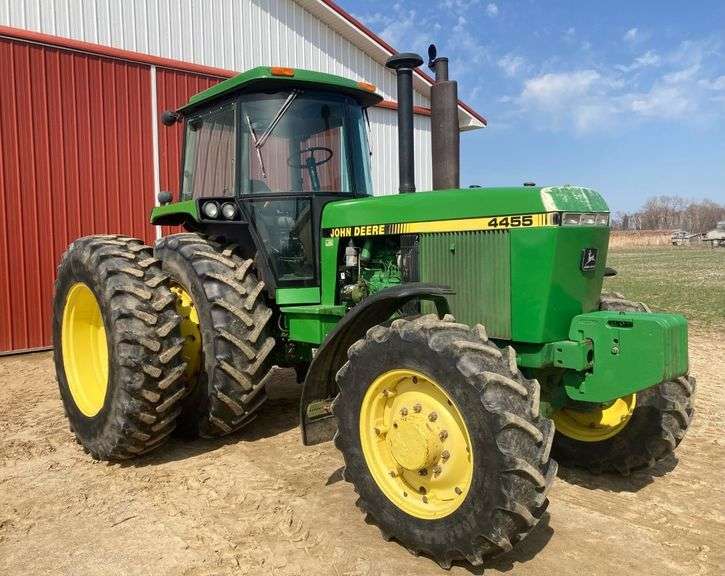 John Deere 4455 Tractor, (8114 Hours), 15-Speed Powershift, 540/1000 ...