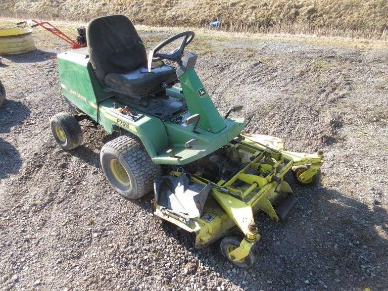 John Deere F725 lawn mower, Kawasaki liquid cooled engine, 54" cut ...