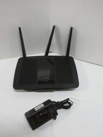 Linksys model EA7500 router with power supply - Albrecht Auction Service