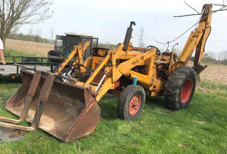 Case 580 Construction King Backhoe, Possibly 1972, Needs Power Steering ...