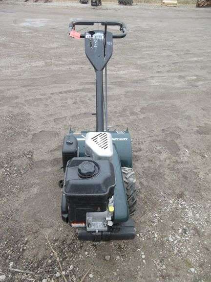 Craftsman 17" tiller, 6.5 HP, runs and tills well - Albrecht Auction ...