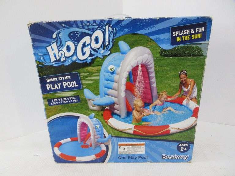 H20 GO! Shark attack play pool, new - Albrecht Auction Service