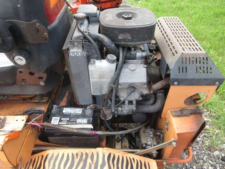 Scag Turf Tiger commercial duty zero turn mower, 1,506 hours, 27 HP ...