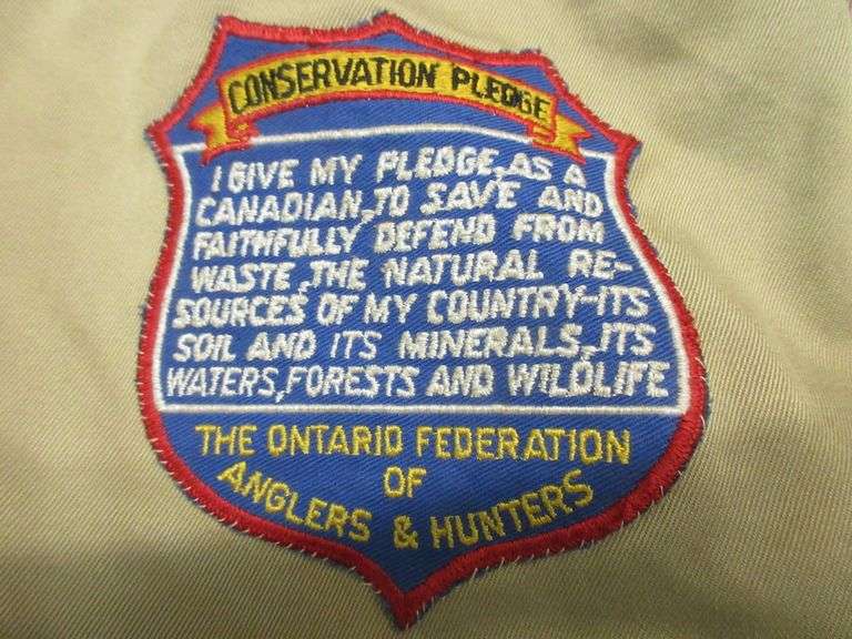 Vintage 1950's 10-X MFG comparative shooting jacket with hunting ...