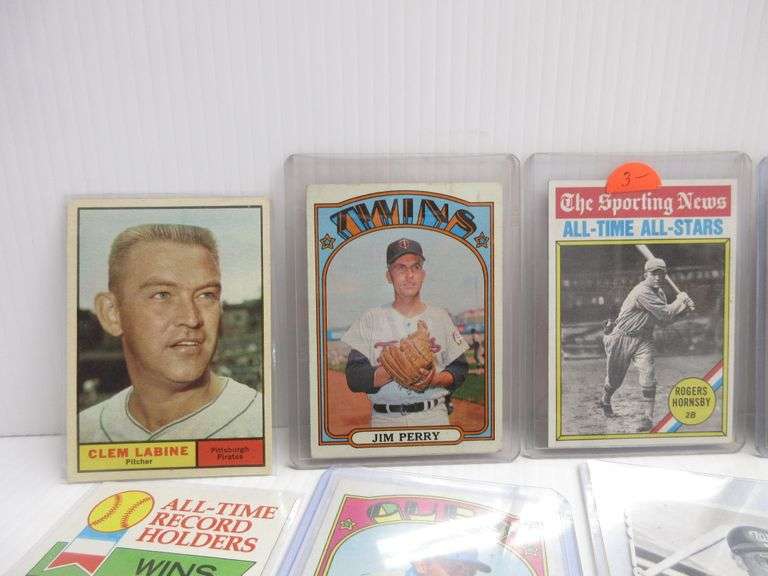 (35) Topps baseball cards, 1959-1980 with stars, Hall of famers, team ...