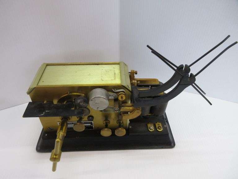 Pen register machine, model no. KS 3107, serial no. 2-2271, J.H ...