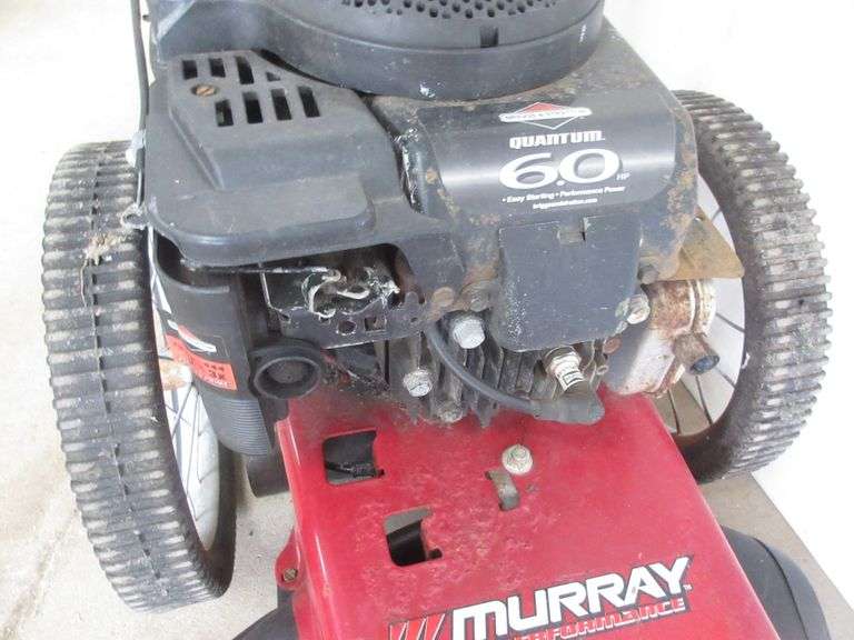 Yard King push weed trimmer, heavy duty, ready to go, gas can included ...