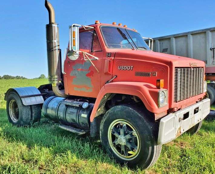 This item Selling ABSOLUTE! ~~~ 1984 GMC Brigadier Semi Tractor, Diesel ...