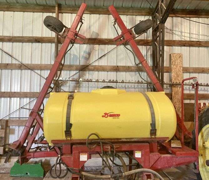 Demco 3-Point Sprayer, 30' Boom, 350-Gallon Tank, 20" Spacing, Set Up ...