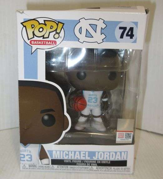 North Carolina Michael Jordan bobblehead, 4"H, NIB - Albrecht Auction ...