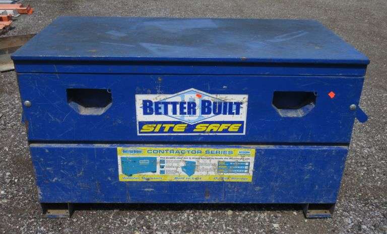 Large Better Built Brand Site, safe construction site box, very clean ...