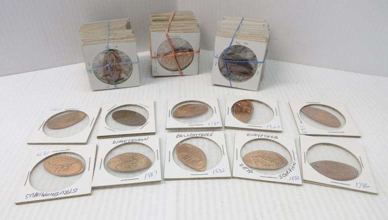 (85) Elongated cents, smashed pennies, with various themes, includes ...