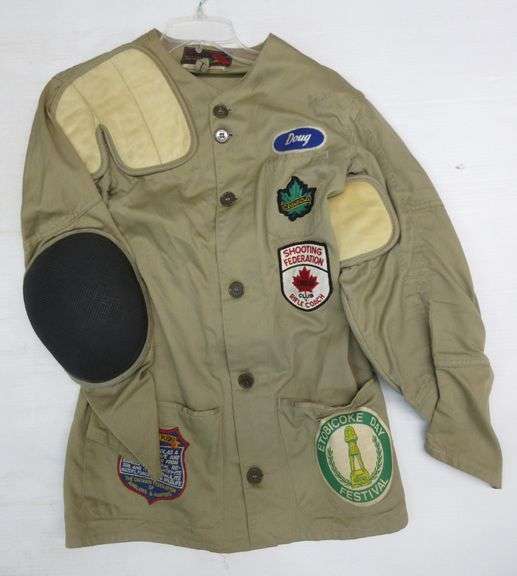 Vintage 1950's 10-X MFG comparative shooting jacket with hunting ...