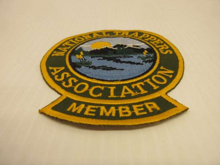 National Trappers Association member patch - Albrecht Auction Service