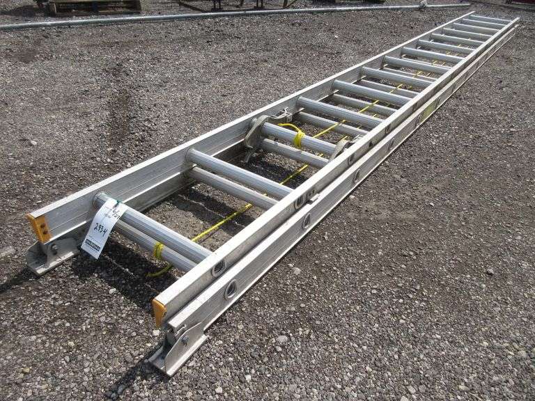 28' Aluminum extension ladder, type II, model 405-28, commercial grade ...