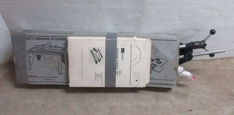 Craftsman Router PantoGraph set with five stencil sets, and other line ...