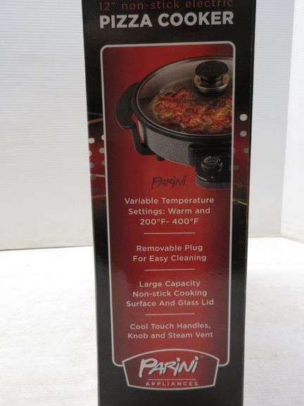 Parini pizza cooker and parini seven-piece stainless steel utensil set ...