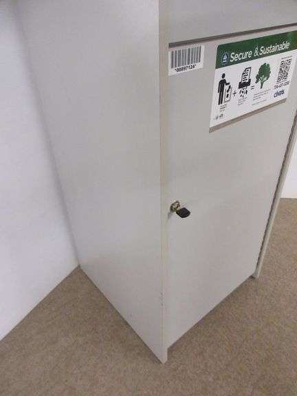 Cintas secure and sustainable document storage, lockable with key, 19"W ...