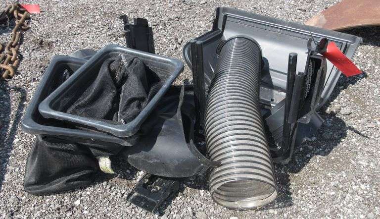 Like new MTD bagger system for lawn tractor mower, model no ...