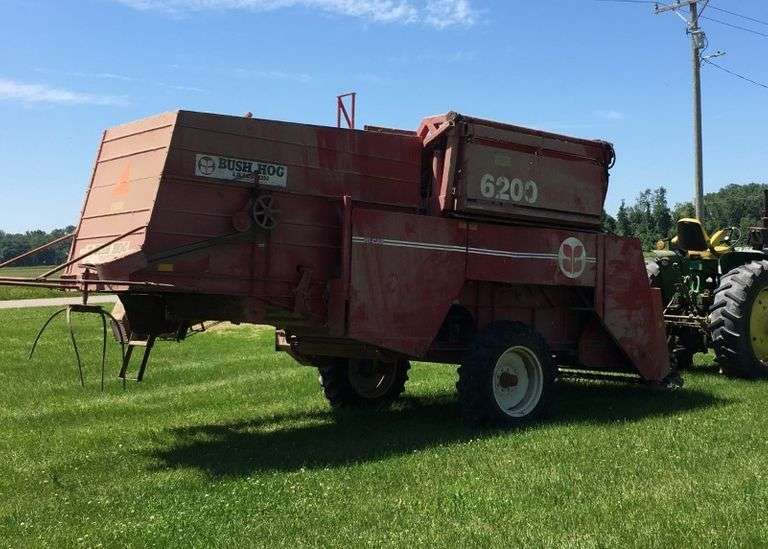 Late Model Bush Hog Lilliston Edible Bean Combine, Always Housed, Not ...