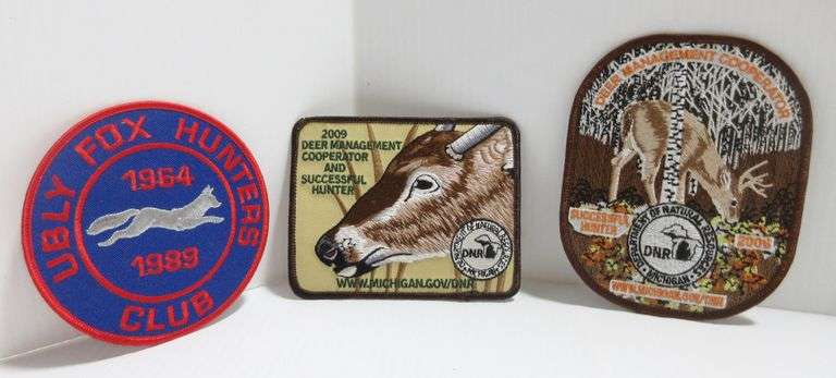 (3) Hunting patches, include: 2006 Successful Hunter, 2009 Successful ...