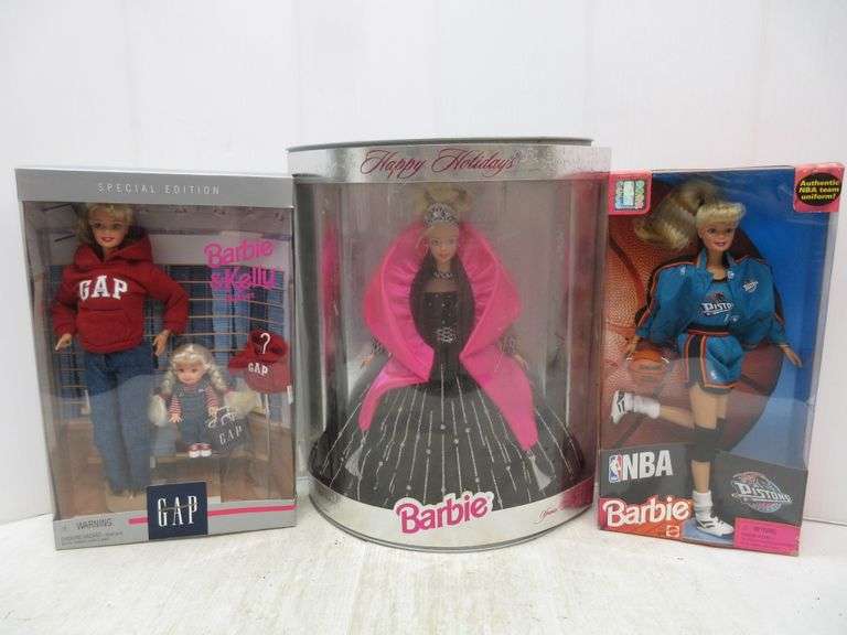 (3) Barbie collectibles in original boxes - Albrecht Auction Service