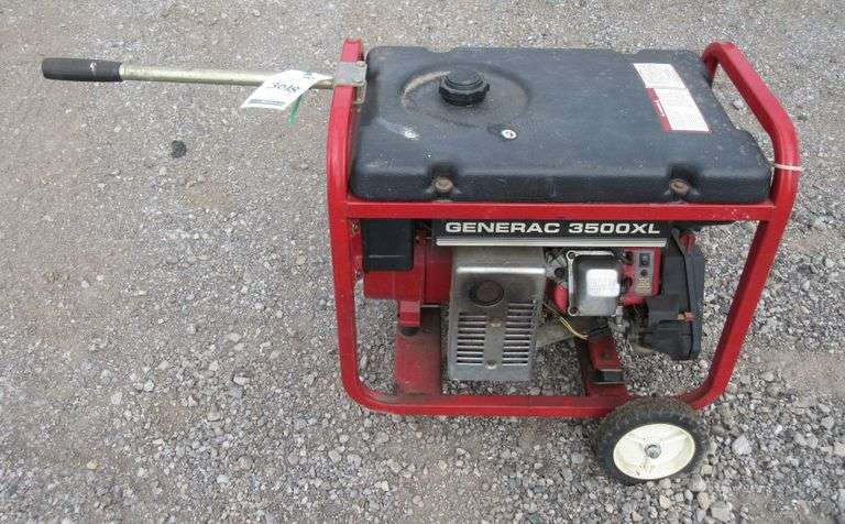 Generac generator 3500 watt, ran and worked when it was last used 4 ...