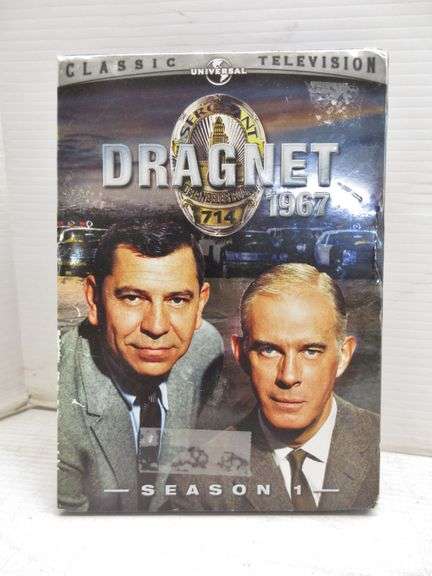 Dragnet DVDs 1967 first season set - Albrecht Auction Service