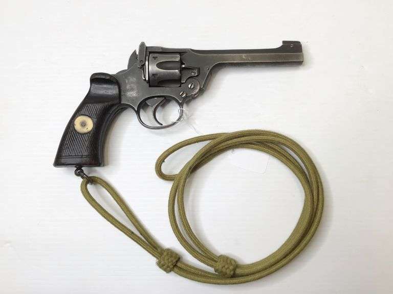 Enfield No. 2 MK I .38/200 Caliber Revolver with Shoulder Lanyard, Drop ...