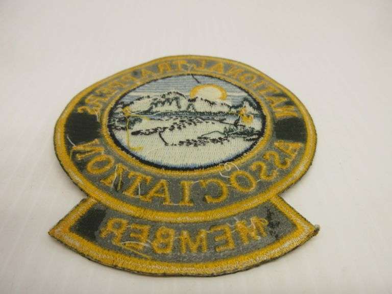 National Trappers Association member patch - Albrecht Auction Service