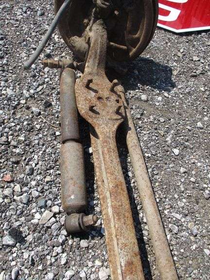 Chevrolet truck front axle, believed to be from late 1940's to late ...