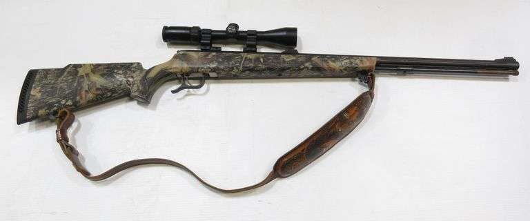 Winchester Apex .50 cal. muzzleloader, 1:28" twist, woodland camo ...