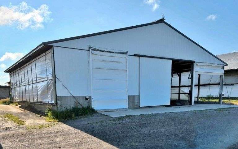 This item Selling ABSOLUTE! ~~~ Pole Barn, Two Barns Connected Together ...