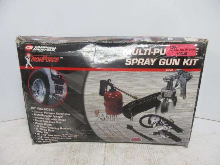 Multi-purpose spray gun by Iron Force, Air brush, Propellant system ...