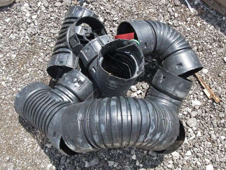 (6) Hancor drain tile fittings, 4 1/2"Dia, in new condition - Albrecht ...