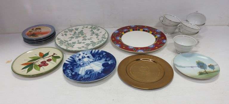 Royal Stafford Ivy Platter, 10 1/2"W; Tea Ceremony Persien Red by ...