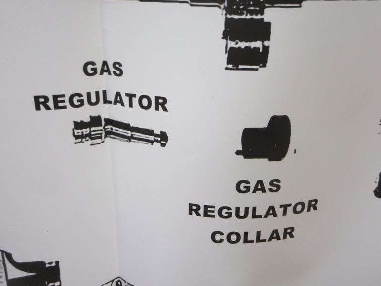 M240B Machine Gun Disassembly Poster, no holes or tears, 39"W x 29"H ...